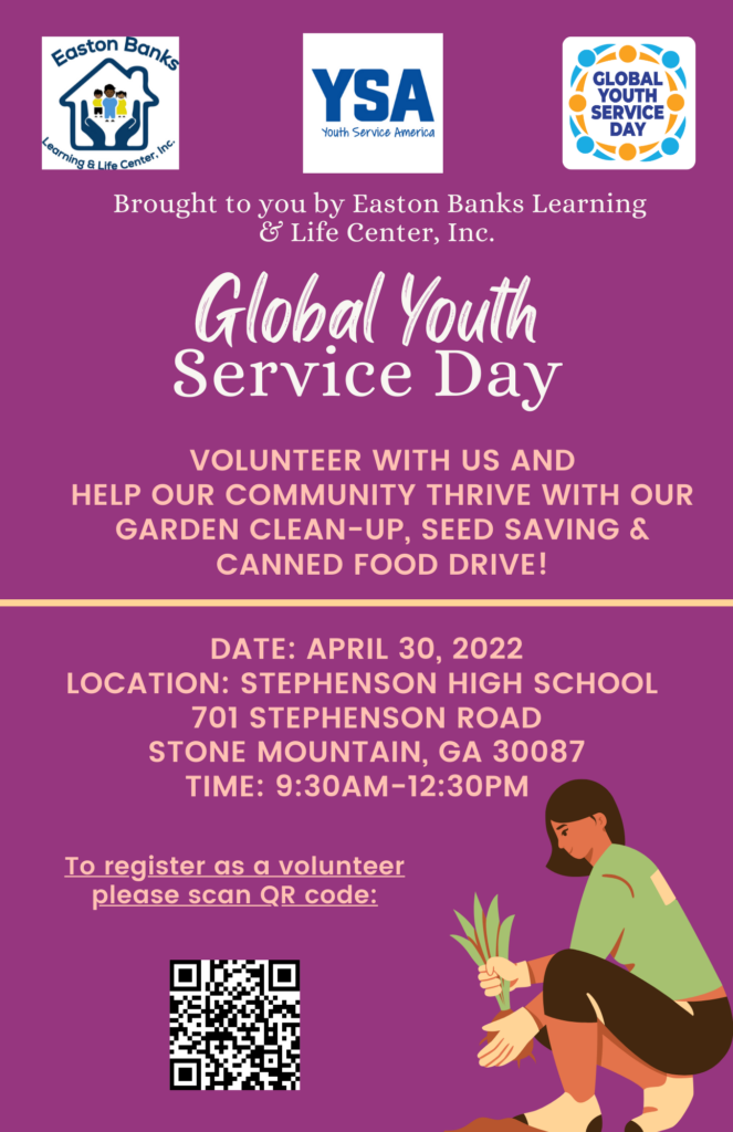 Global Youth Service Day - Register as a Volunteer - Clarkston ...
