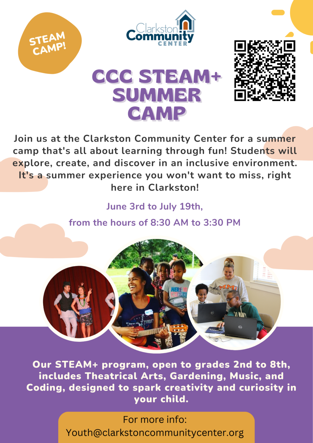 2024 CCC STEAM-Plus Summer Camp - Clarkston Community Center